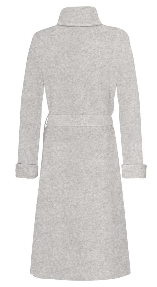 Ruth Luxury Plush Long Robe Grey Chine– The Foundation Lingerie